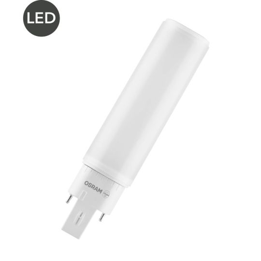Osram Kompaktleuchtstofflampe „DULUX D/E“ G24q-2 18W 840 EVG/DIM